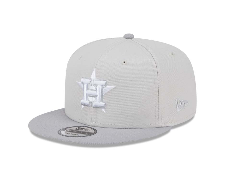 Houston Astros New Era MLB 9FIFTY 950 Snapback Cap Hat Stone Crown Gra ...