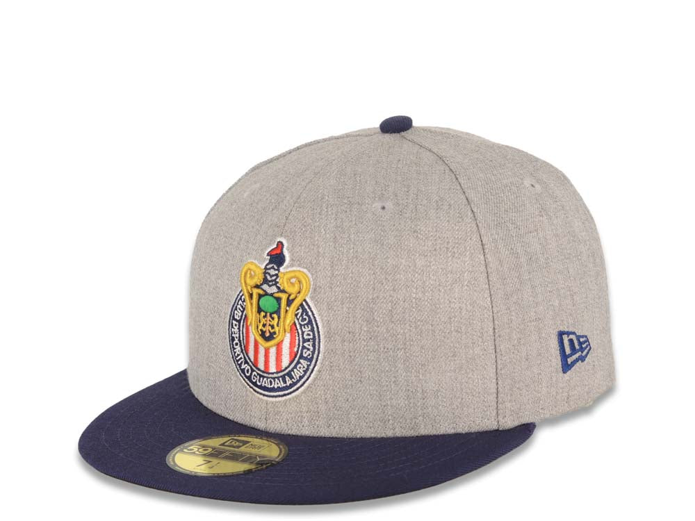 Chivas De Guadalajara New Era Liga MX 59FIFTY 5950 Fitted Cap Hat Heat ...
