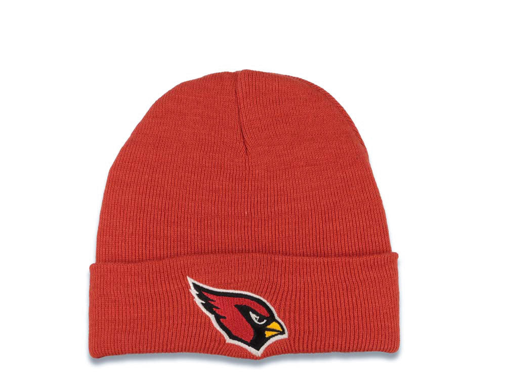 Arizona Cardinals NFL Cuffed Basic Beanie/Knit Red Crown/Visor Team Co ...