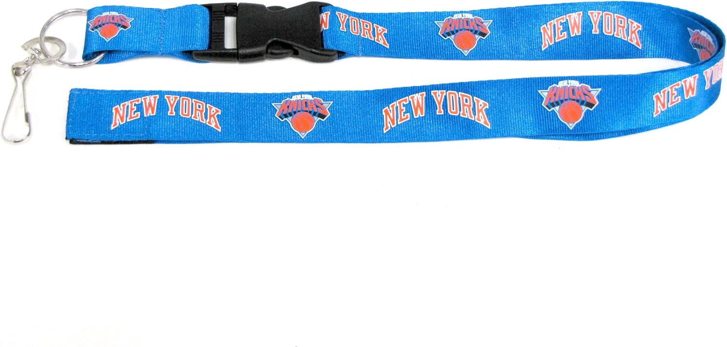 New York Knicks NBA Light Blue Lanyard With Detachable Buckle – Capland